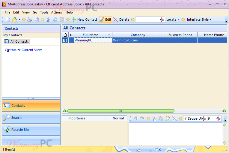 Giveaway: Efficient Address Book Free License Key Coupon