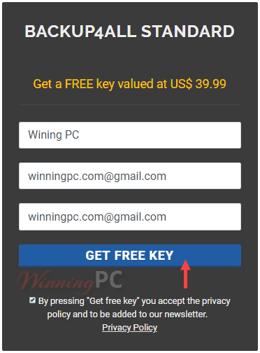 Giveaway: Backup4all Standard 7 Free License Code Lifetime