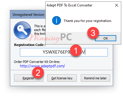 Giveaway: Adept PDF To Excel Converter Serial Key Free