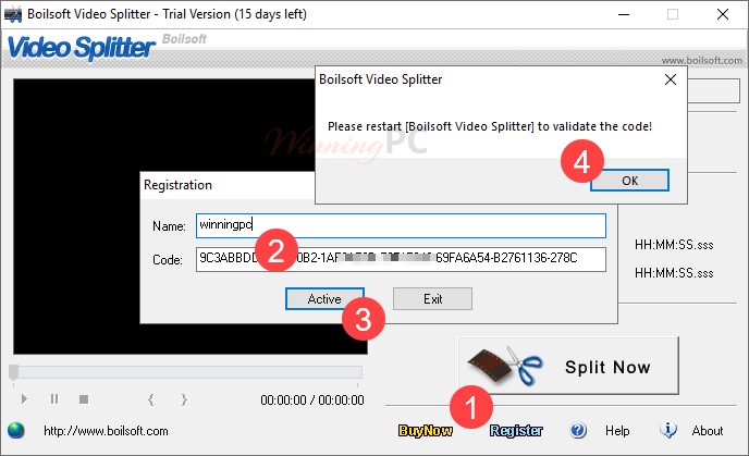 Boilsoft Video Splitter 65% Off Coupon Code Free 2025
