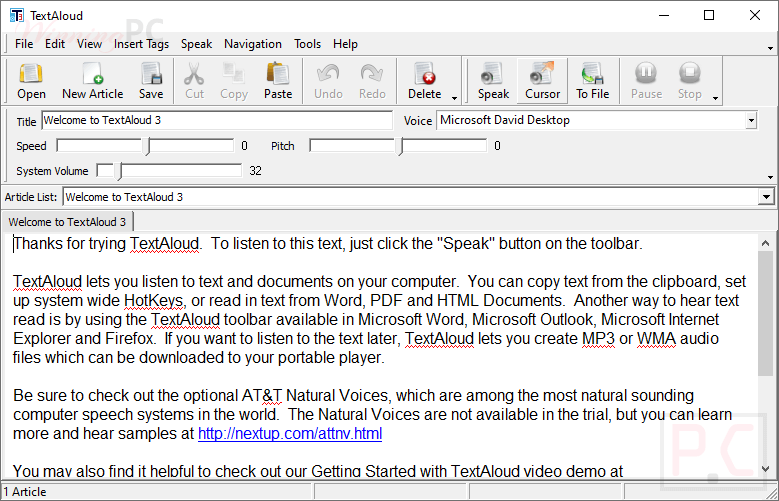 Giveaway: Nextup TextAloud 3 License Key for Free