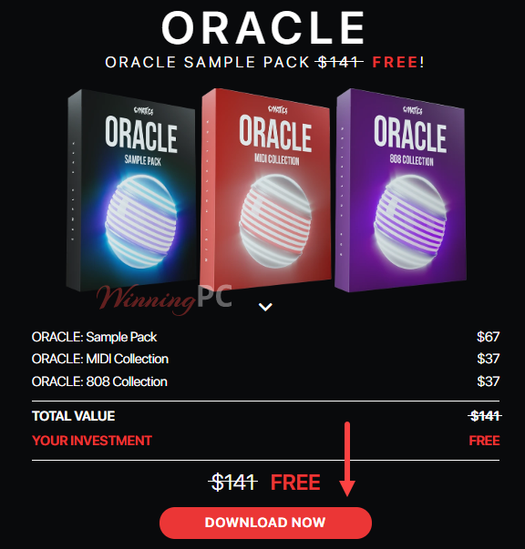 Giveaway: Cymatics Oracle Sample Pack Free Download Full