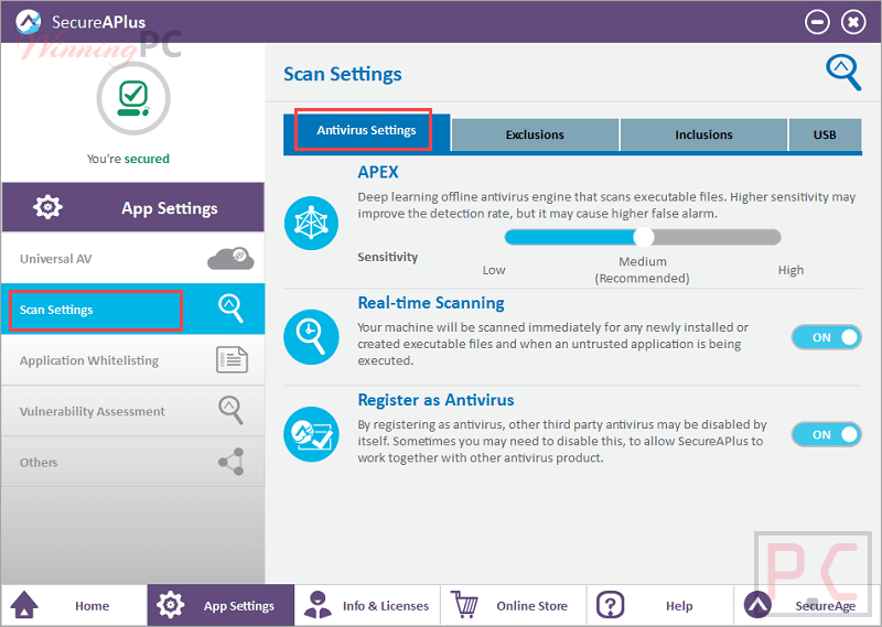 SecureAPlus Essentials License Key Free for 3 Years