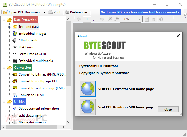 Giveaway: ByteScout PDF Multitool Business License Key Free
