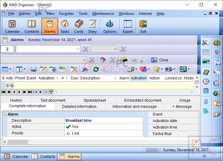 MSD Soft MSD Organizer Giveaway License Key Free