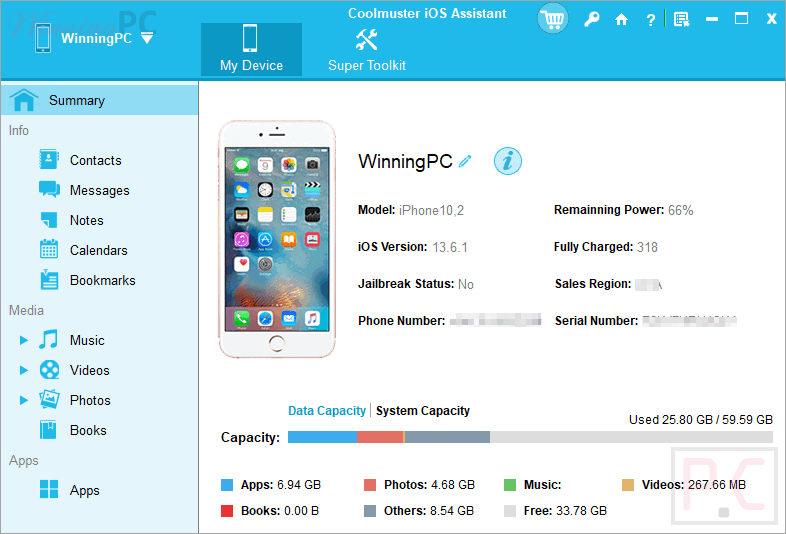 Coolmuster iOS Assistant 1 Year Free License Code 2025