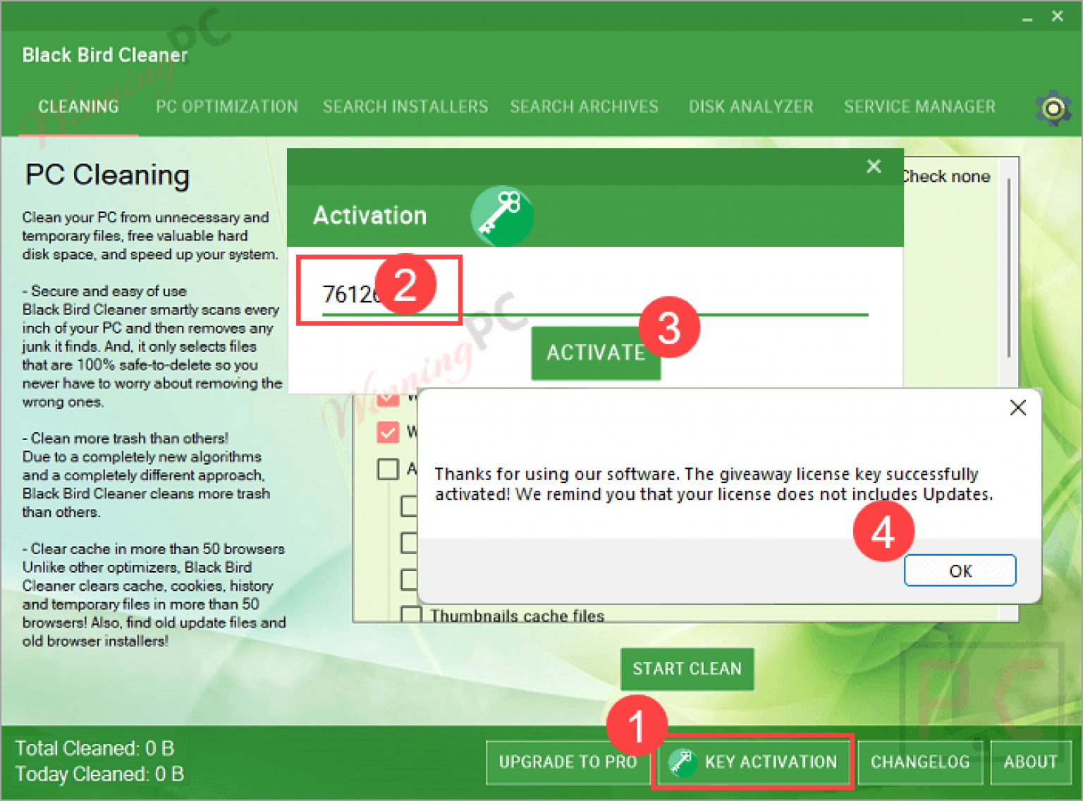Black Bird Cleaner Pro License Code Free Giveaway 2023