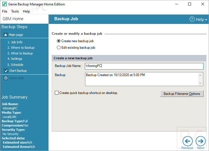 Genie Backup Manager Home 60% Off Coupon Code 2025
