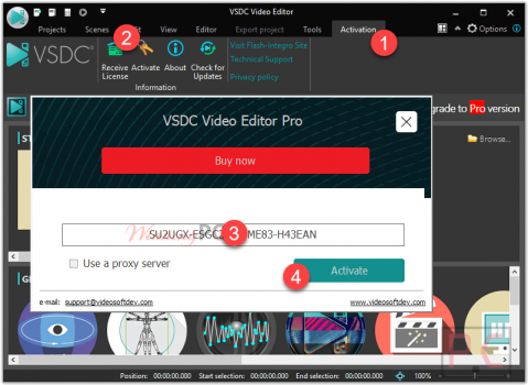 VSDC Video Editor PRO 1 Year Giveaway License Key Free
