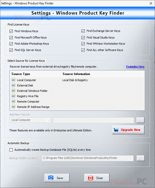 XenArmor Windows Product Key Finder Free License Key
