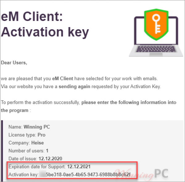 Giveaway: eM Client PRO Activation Key Free for 1-Year