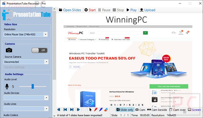 Giveaway: PresentationTube Recorder Pro Free License Key