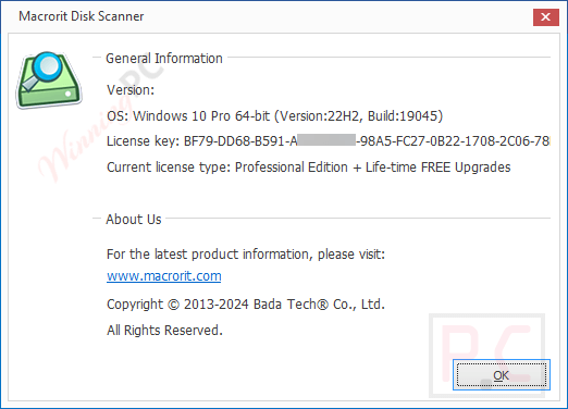 Macrorit Disk Scanner Pro License Key Full Free