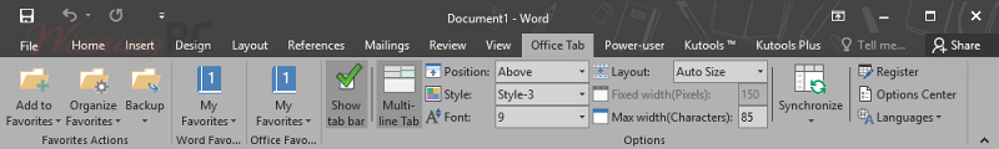 ExtendOffice Office Tab 20% Coupon Code & Discount 2025