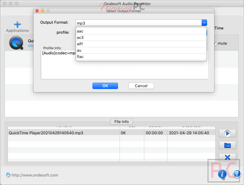 Ondesoft Audio Recorder for Mac 30% Off Coupon Code 2025