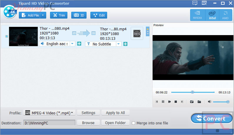 Tipard HD Video Converter 1 Year License Key Free 2025