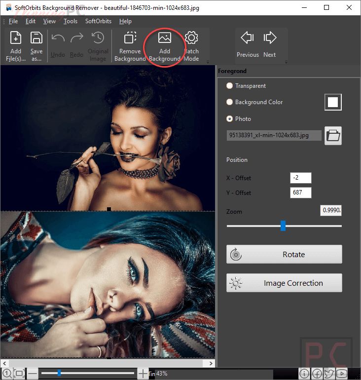 SoftOrbits Photo Background Remover Free License Key 2025