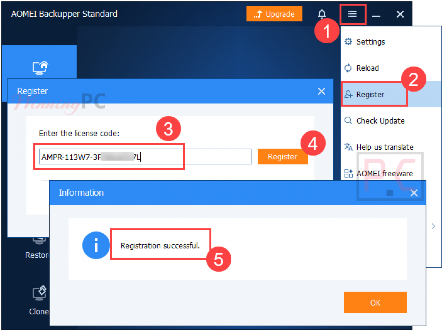 AOMEI Backupper Pro 1-Year Free License Code 2025