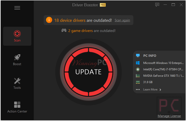 IObit Driver Booster Key Free 2025 (Version PRO 12)