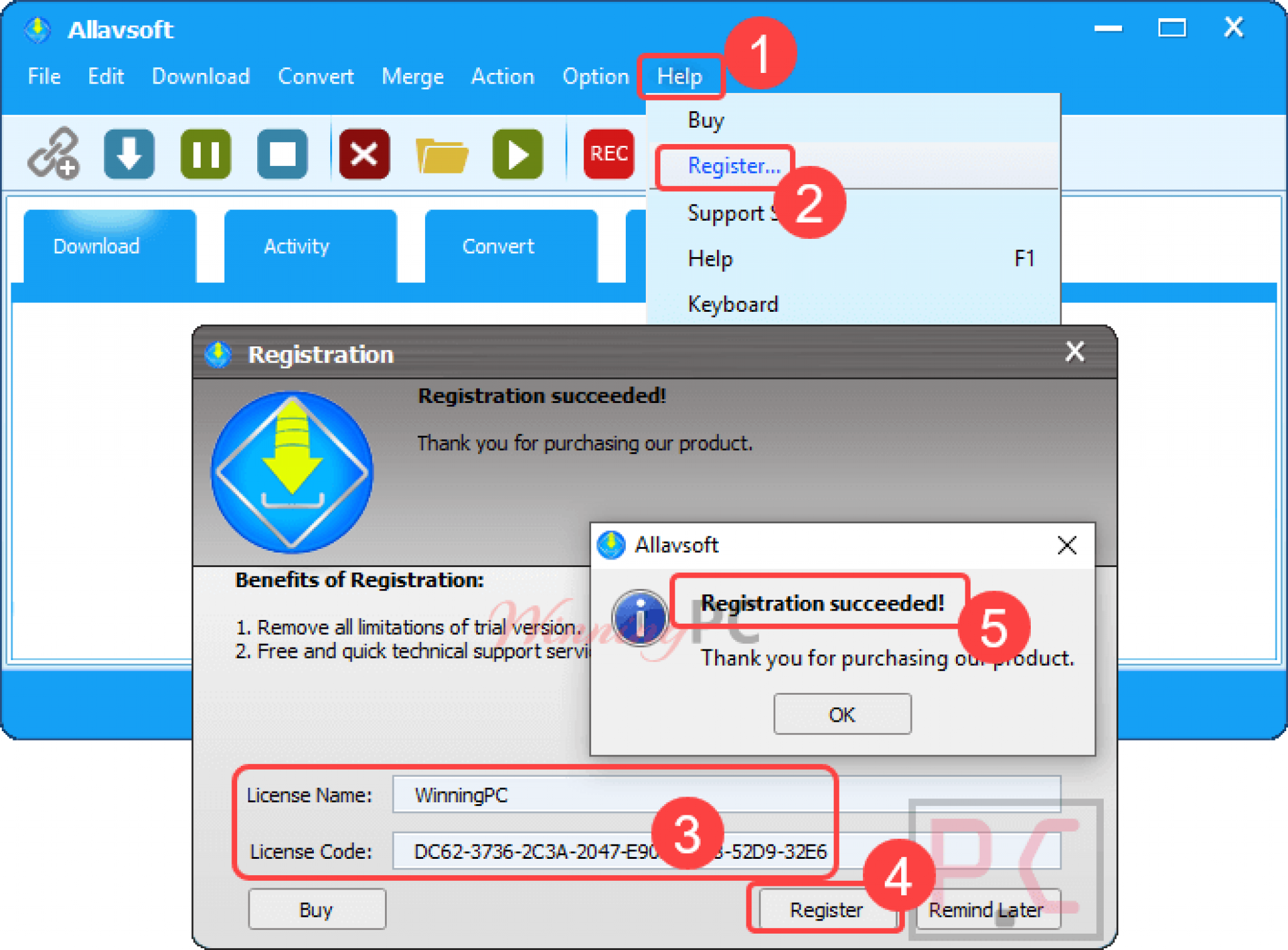 Allavsoft Video Downloader License Key Free Download 2025