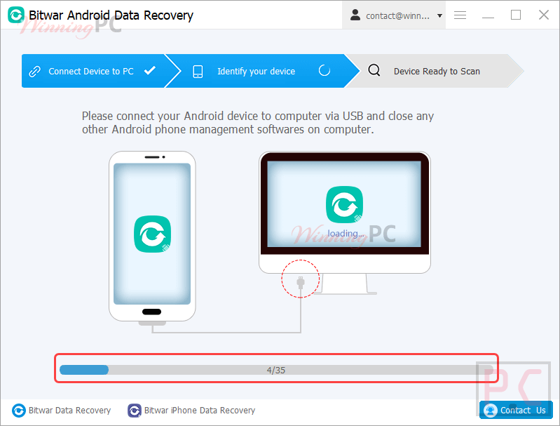 Bitwar Android Data Recovery 40% Off Coupon Code