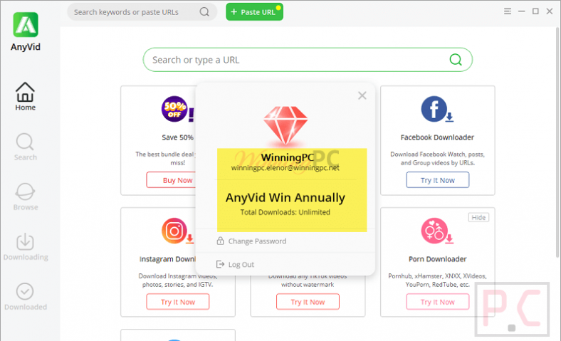 AmoyShare AnyVid Giveaway License Key Free Download