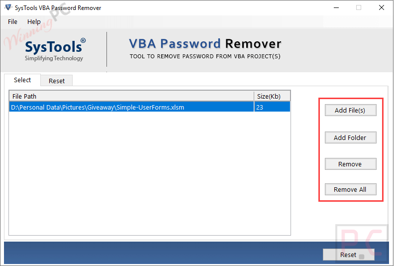 SysTools VBA Password Remover 25% Coupon Code 2025