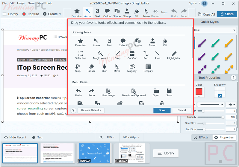 TechSmith Snagit 44% Off Coupon Code 2025 (100% Working)