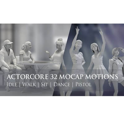 ActorCore Mocap Motions Content Pack Free Download