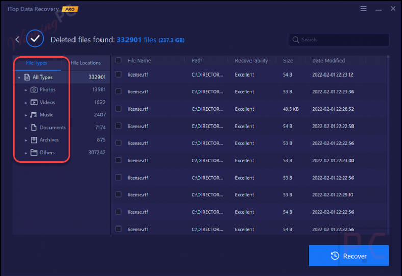 iTop Data Recovery Giveaway Free License Key 2025