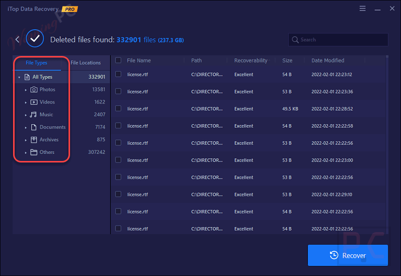 iTop Data Recovery Giveaway Free License Key 2025