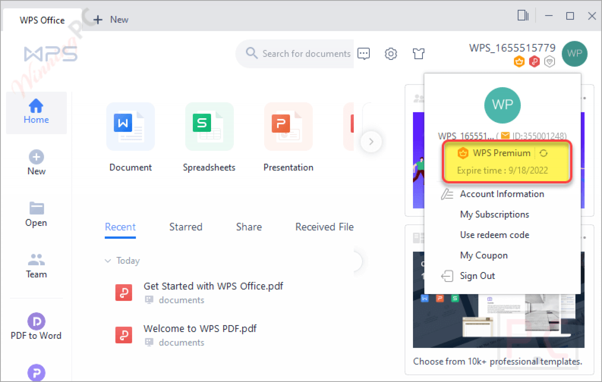 WPS Office Premium 40% Coupon Code 2025 (100% Working)