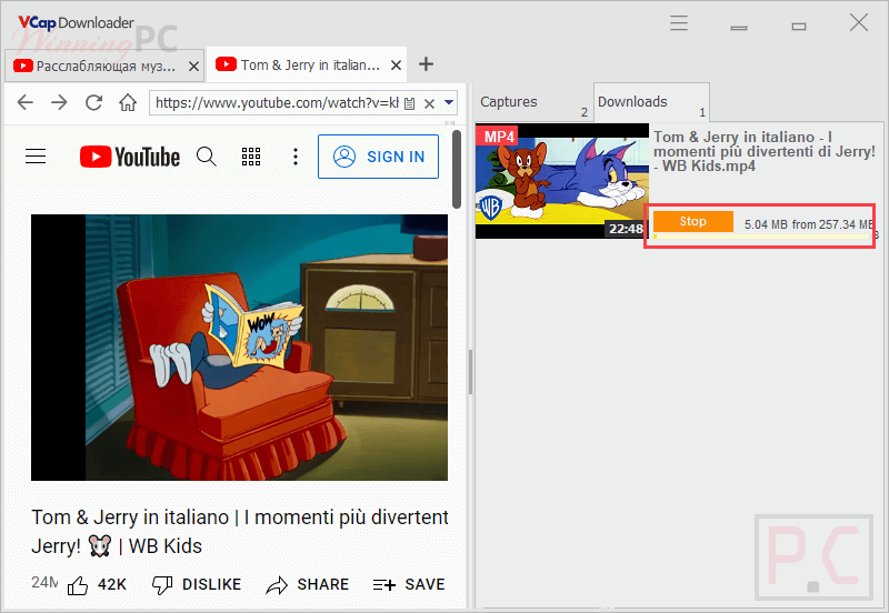 VCap Downloader Pro Giveaway Download: Lifetime License