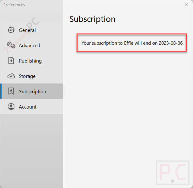 Effie License Key Free Giveaway 2023 - Effie.Pro