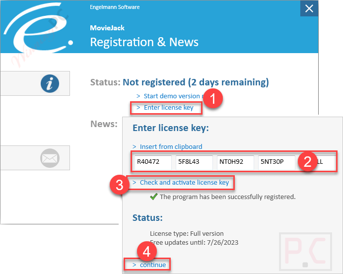 Engelmann MovieJack Giveaway License Key Free