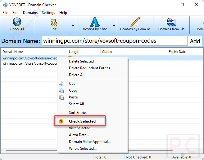 Vovsoft Domain Checker Free License Key Giveaway 2024