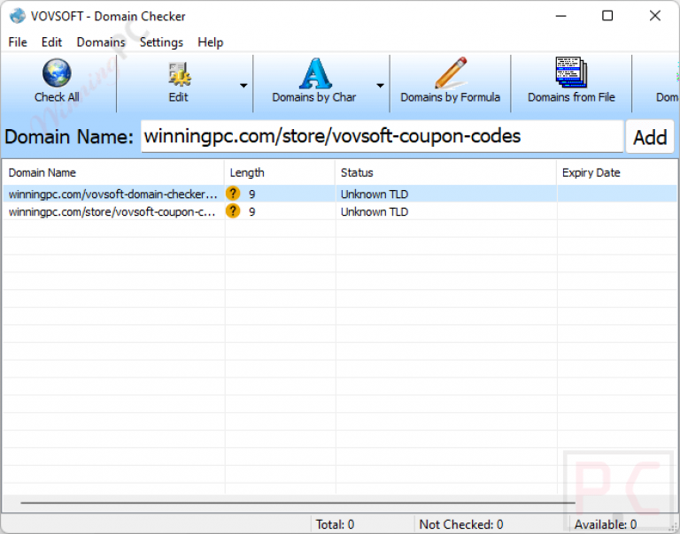 Vovsoft Domain Checker Free License Key Giveaway 2024