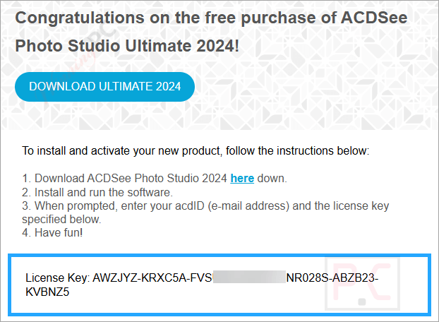 ACDSee Photo Studio Ultimate 1 Year License Key Free