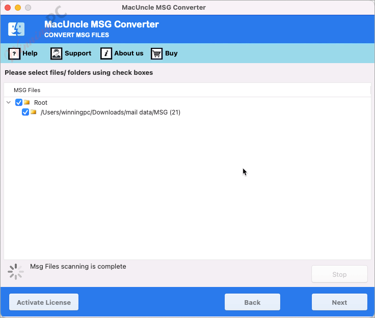 MacUncle MSG Converter for Mac 25% Off Coupon Codes