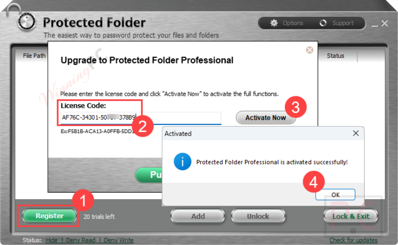 IObit Protected Folder Pro Giveaway Key Free 2025