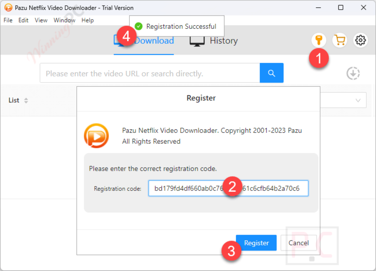 Pazu Netflix Video Downloader 1-Year License Key Free