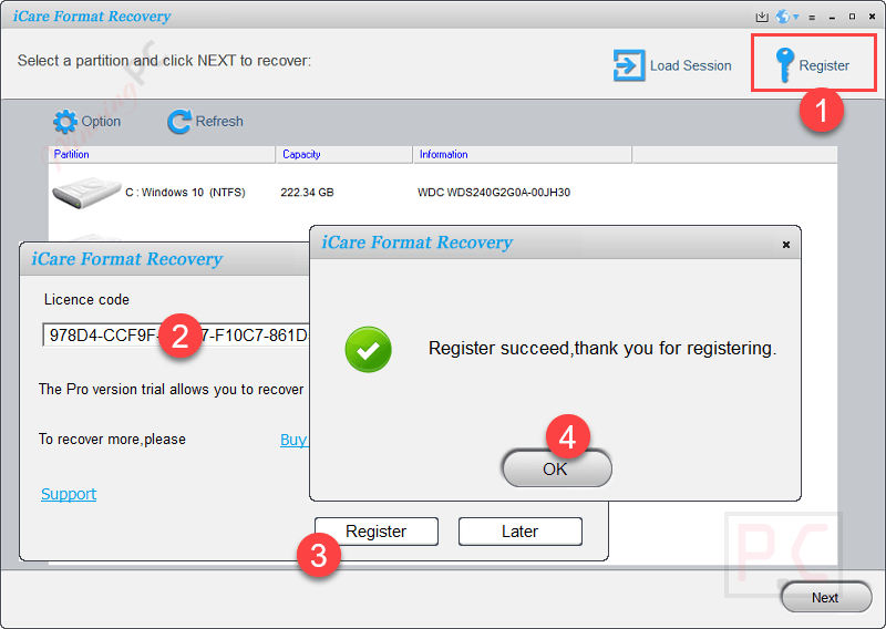 iCare Format Recovery Pro Giveaway License Key Free 2024