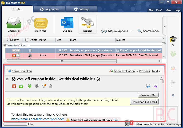 MailWasher Pro 40% Coupon Code 2025 (100% Working)