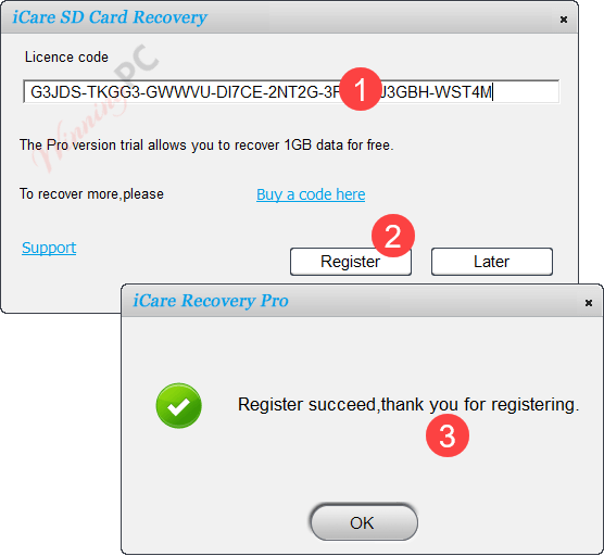 iCare SD Card Recovery Giveaway License Key Free 2025