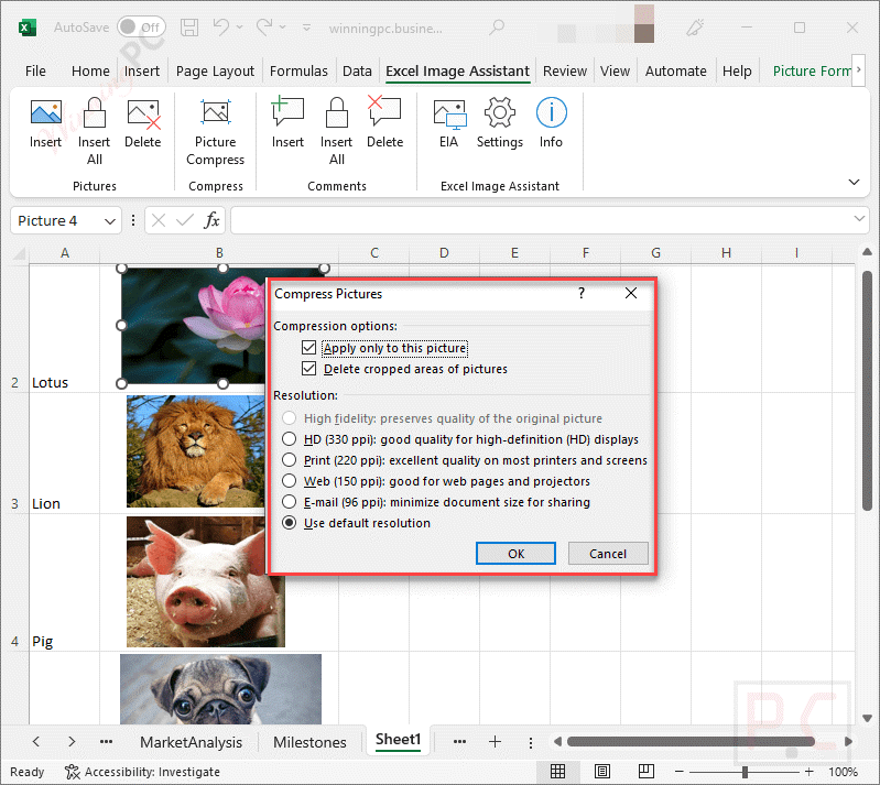 Excel Image Assistant Coupon Codes & Discount