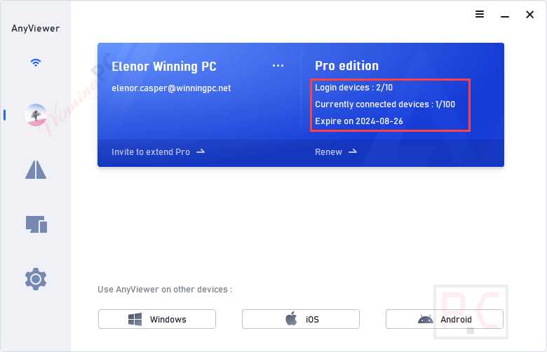 AnyViewer Professional Giveaway License Code Free 2025