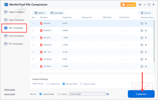 WorkinTool File Compressor License Key Free 2023
