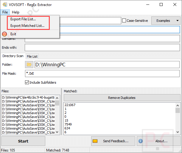 Vovsoft RegEx Extractor Full Version Download Free 2025