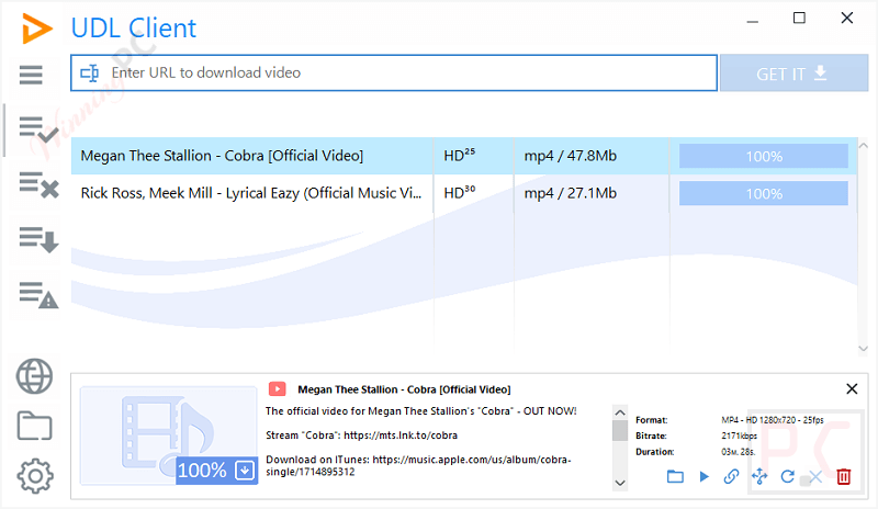 uniDownloader UDL Client - Video Downloader for Free
