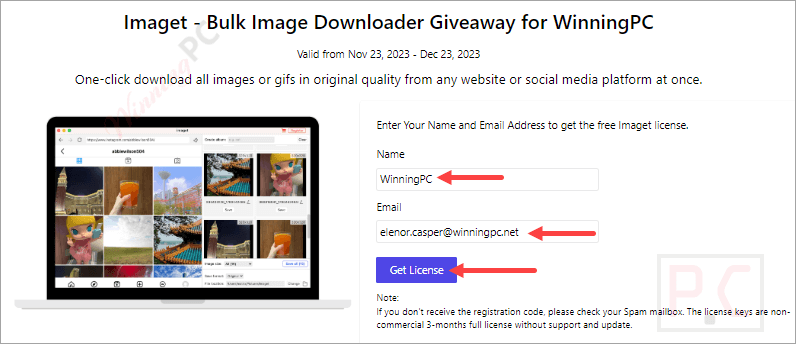 Imaget 83% Off Coupon Code - Bulk Image Downloader